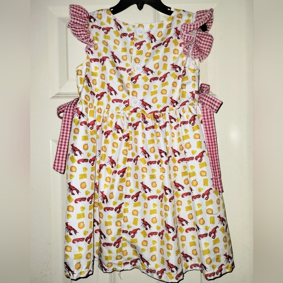 Seaux Southern Smocked | Dresses | Smocked Crawfish Boil Sundress 56 ...